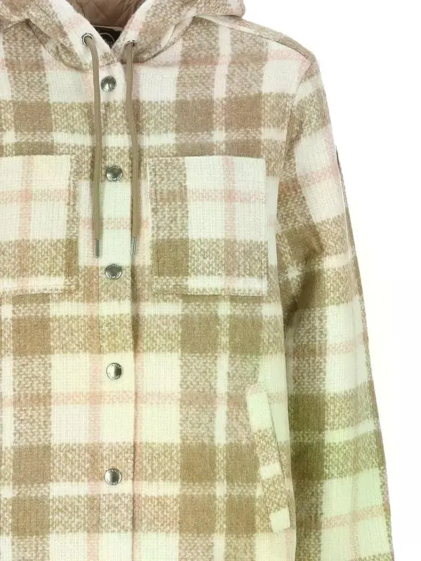 COLMAR Check-pattern Hooded Jacket