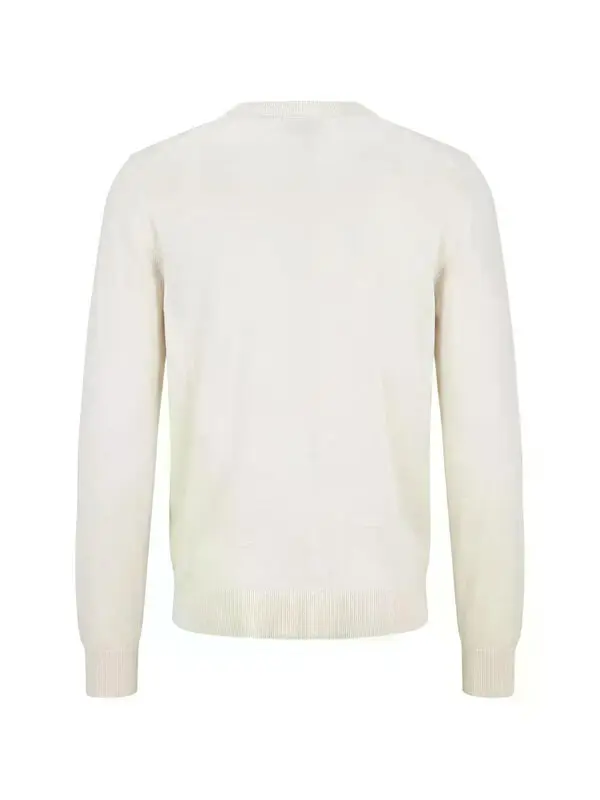 BOSS Logo-embroidered Crew-neck Sweater