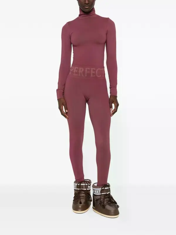 Perfect Moment Logo-waistband Ski Leggings