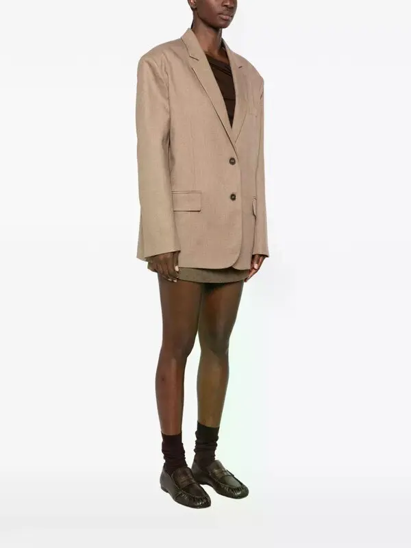 ELEH Oversized Single-breasted Jacket