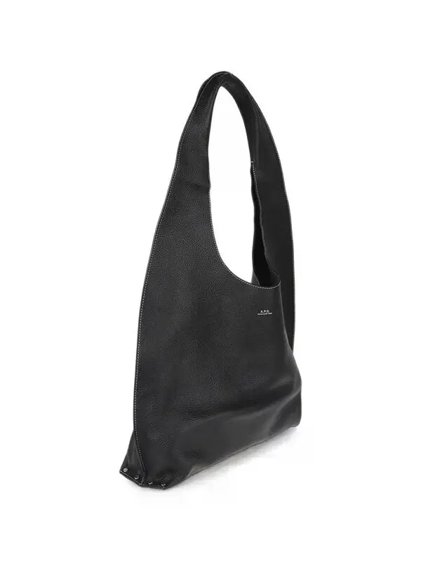 A.p.c. Neige Clou Leather Tote Bag