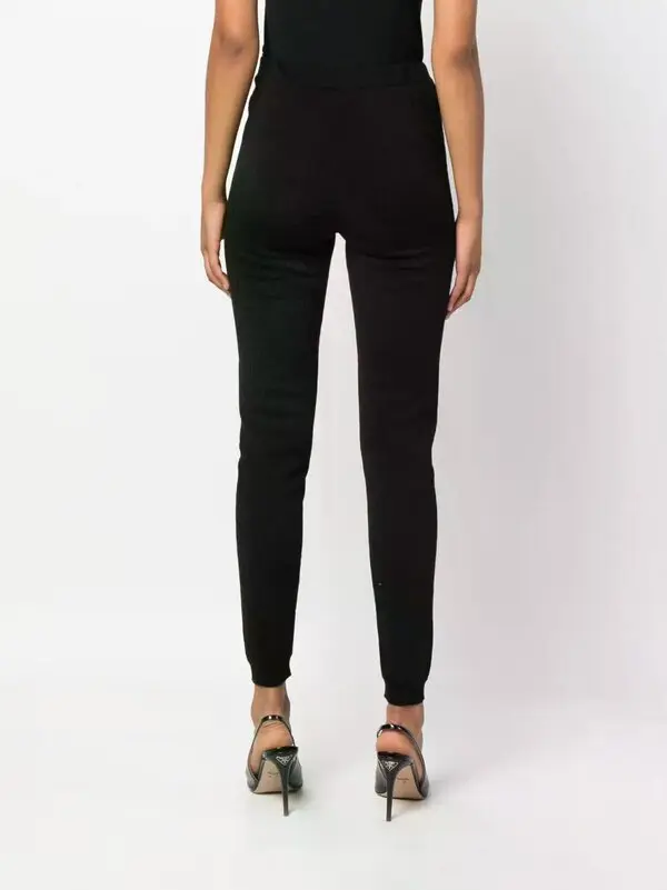 Moschino Logo-jacquard Leggings
