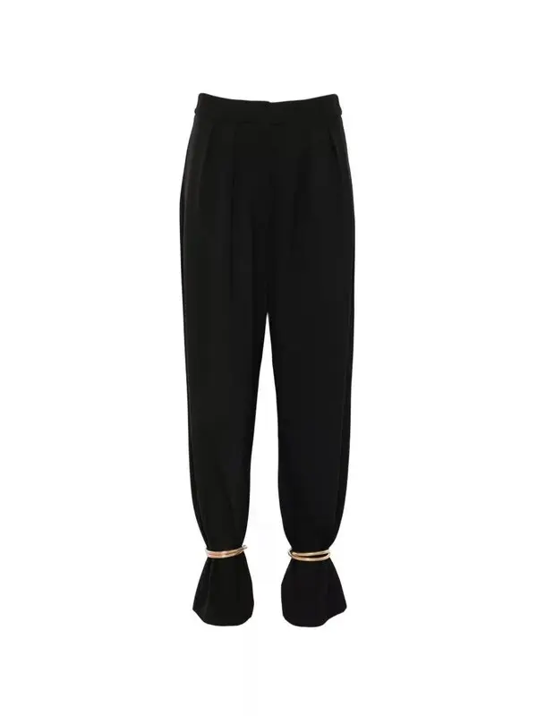 SIMONA CORSELLINI Anklet-detail Trousers