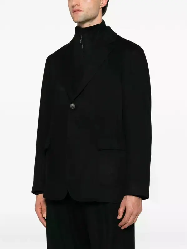 Emporio Armani Notched-lapels Single-breasted Jacket