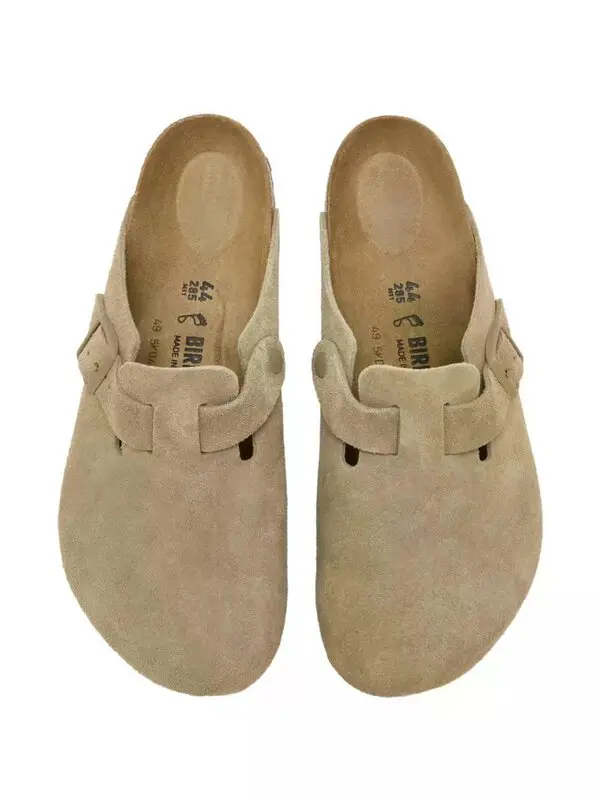 BIRKENSTOCK Boston Suede Mules