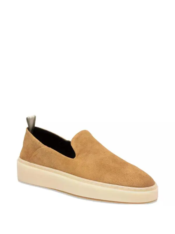 Officine Creative Muskrat 107 Suede Loafers
