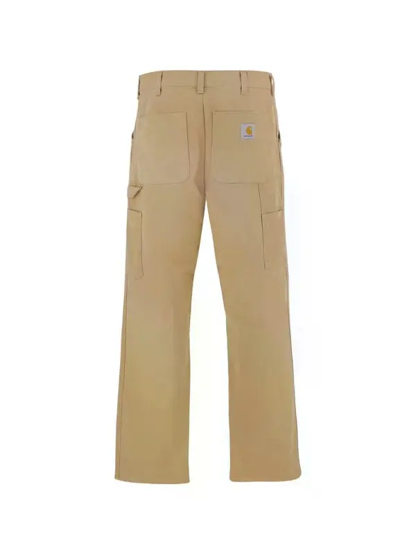 Carhartt Work In Progress The Single Stone-canvas Carpenter Trousers