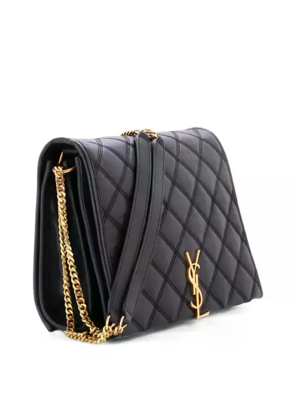 Saint Laurent Becky Quilted Leather Small Shoulder Bag