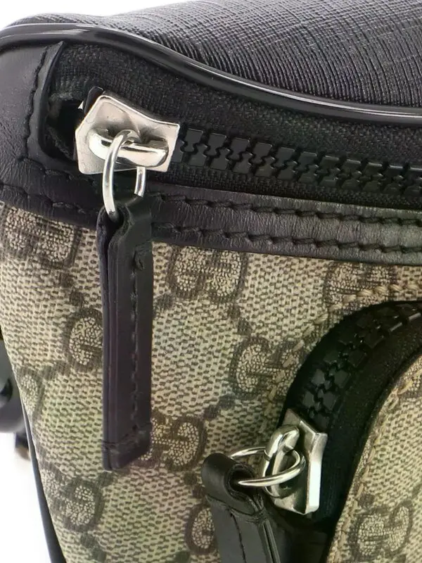 Gucci Eden Waist Bag Gg Coated Canvas Medium Belt Bag
