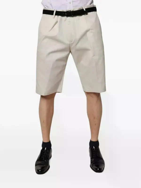 Dolce & Gabbana Pleated-detail Chino Shorts