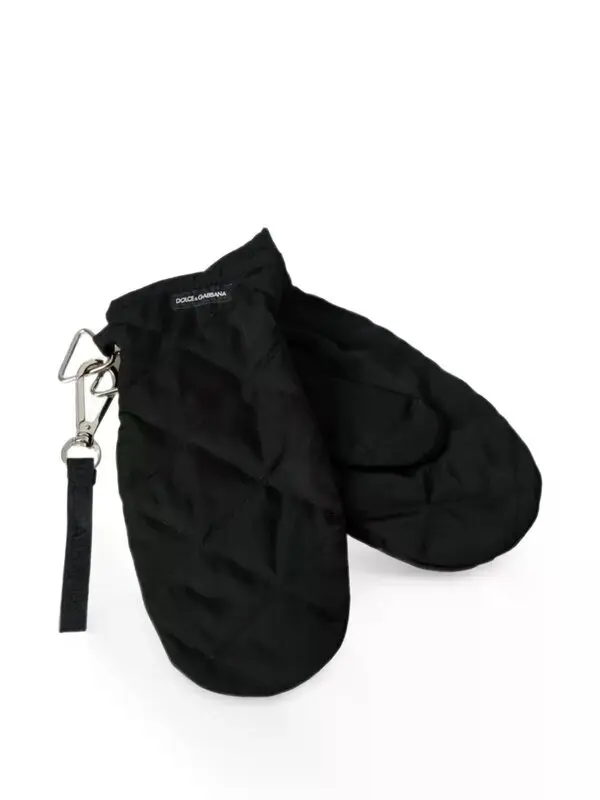 Dolce & Gabbana Quilted Mittens