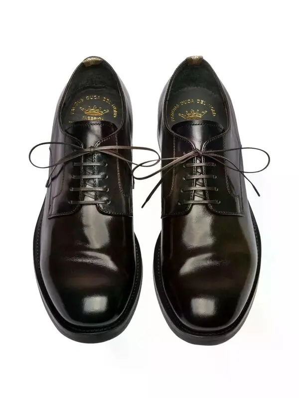 Officine Creative Leather Derby Shoes