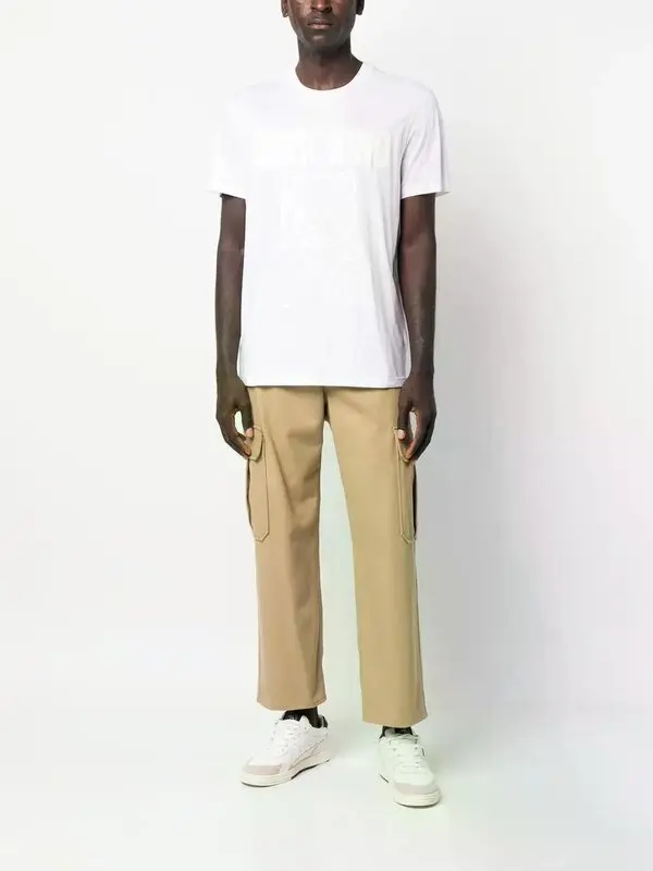 Moschino Cargo-pocket Wide-leg Trousers