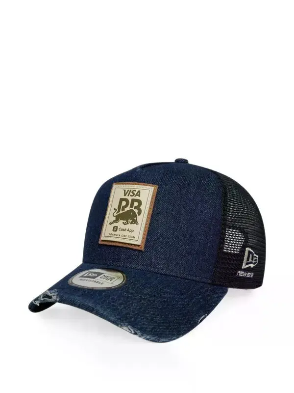 New Era Distressed-effect Trucker Cap