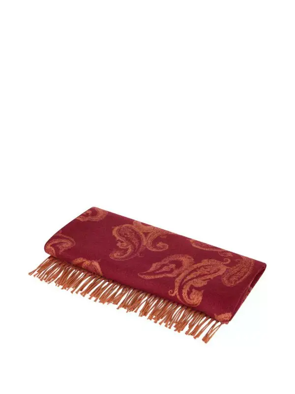 Etro Paisley Jacquard Blanket