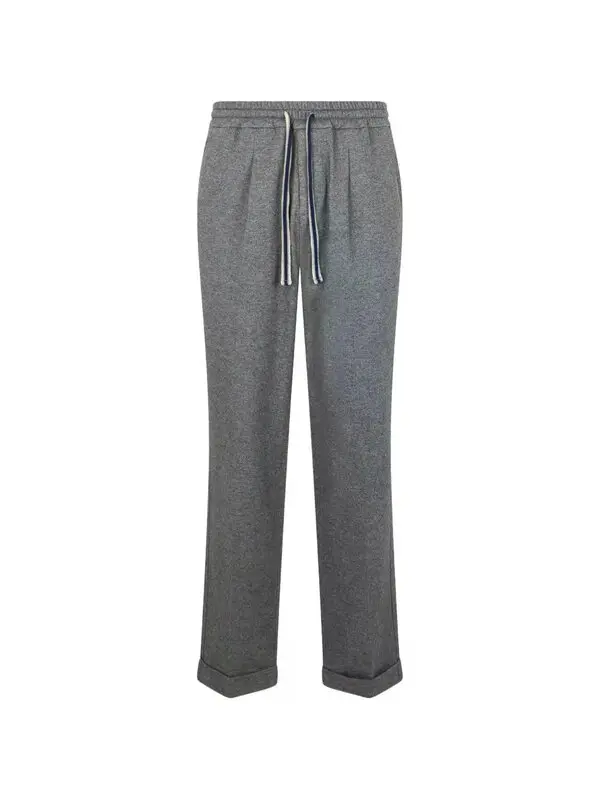 Fedeli Drawstring Pleated Trousers