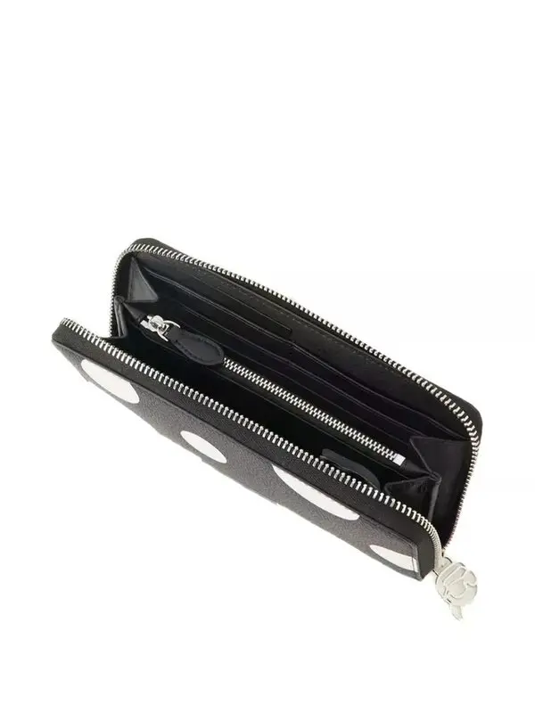 Karl Lagerfeld Ikon Pebble-grain Continental Wallet