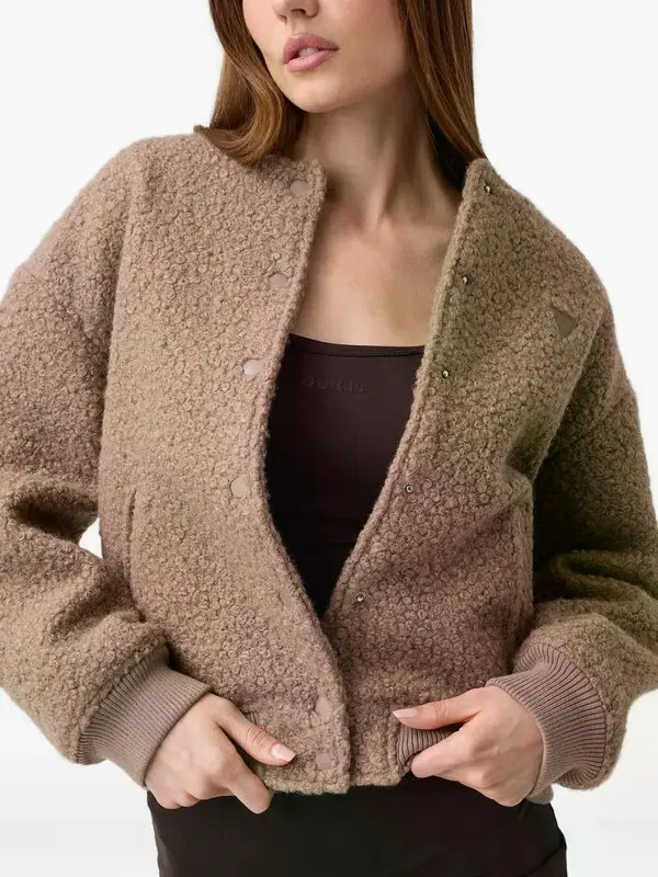 Guess Azha Sherpa Bomber Jacket