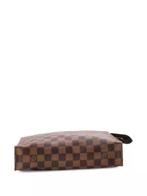 LOUIS VUITTON Toiletry Pouch Damier 26 Clutch Bag