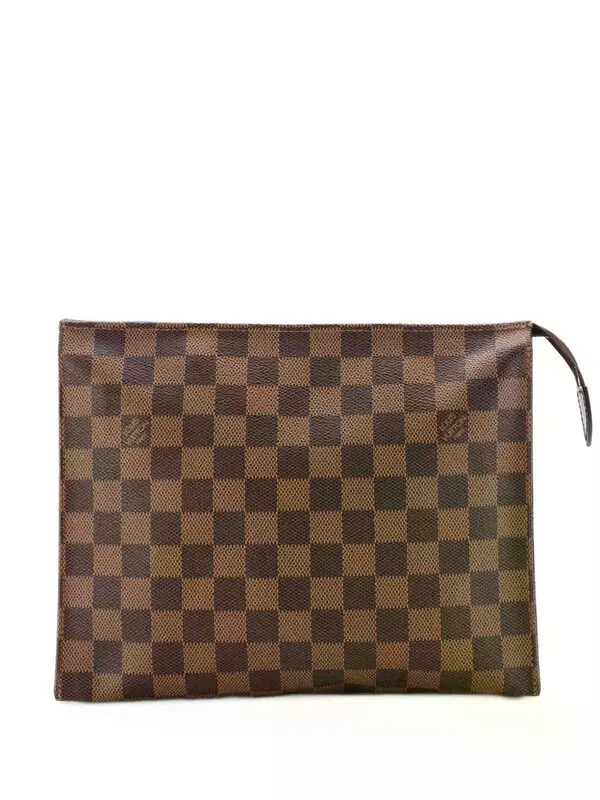 LOUIS VUITTON Toiletry Pouch Damier 26 Clutch Bag