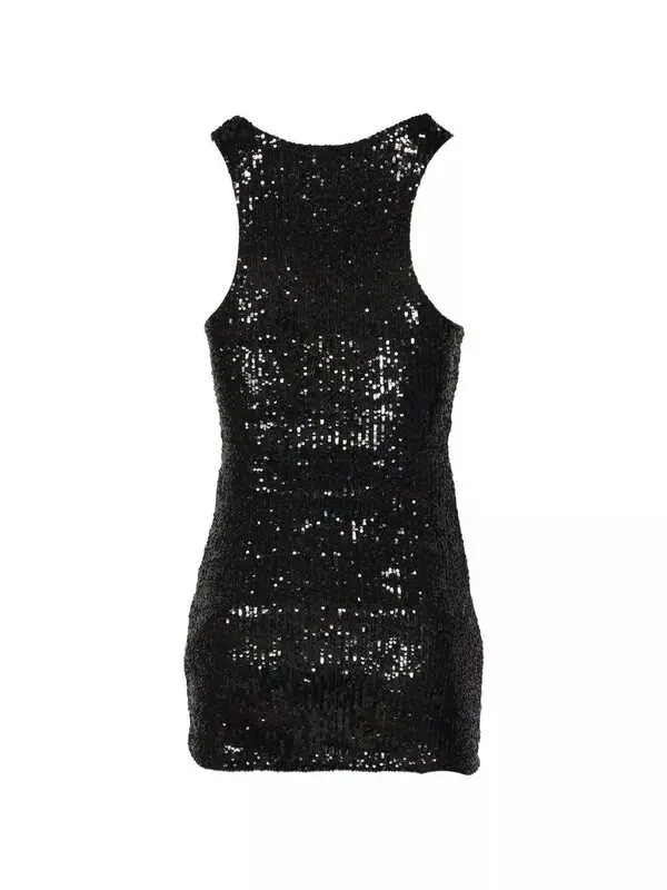 604SERVICE Sequin-embellished Mini Dress