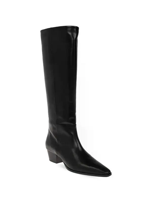 AeydĒ Medea Leather Boots - Black