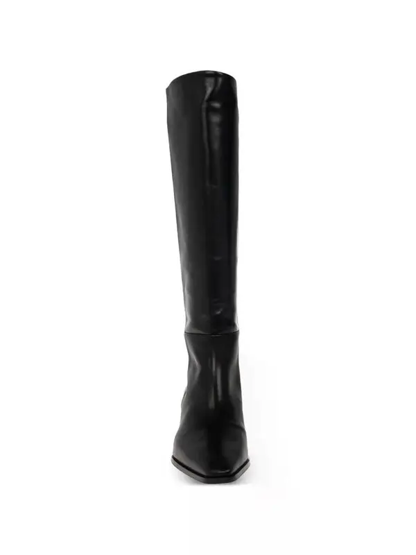 AeydĒ Medea Leather Boots - Black