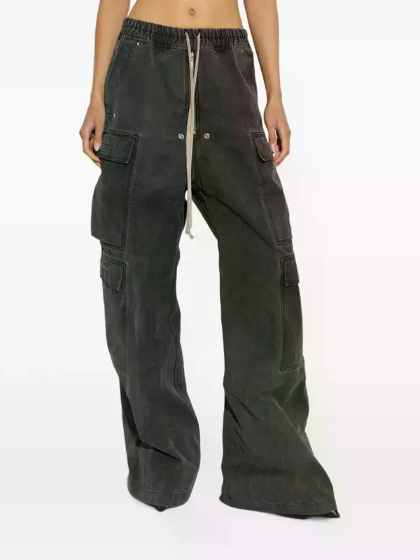 Rick Owens Wide-leg Cargo Pants