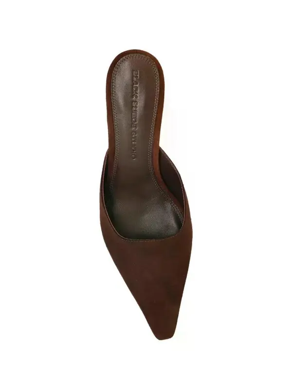 BLACK SUEDE STUDIO Riley Suede Mules