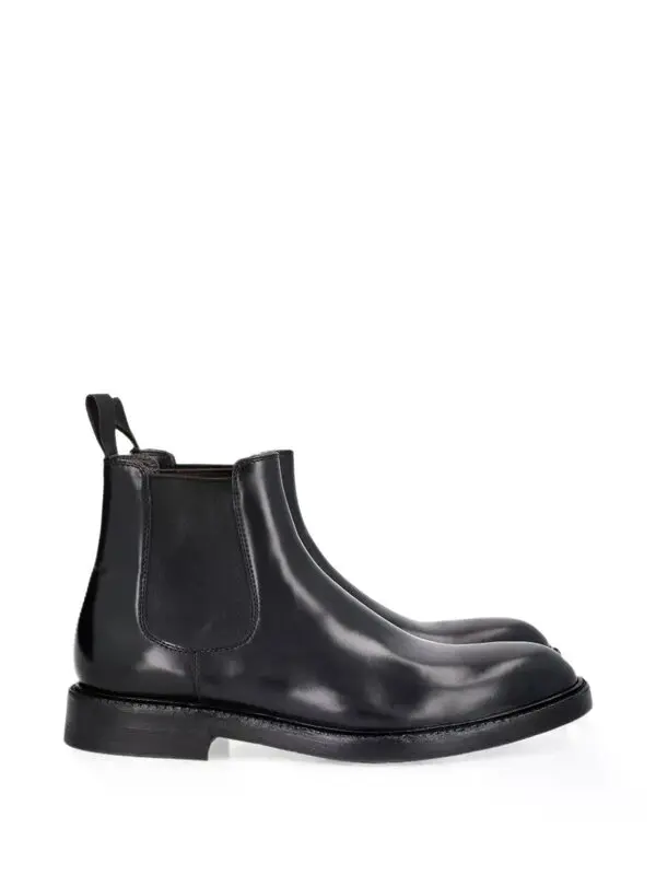 Al Duca D'aosta Elasticated Leather Chelsea Boots