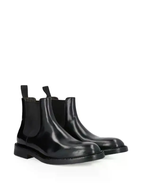 Al Duca D'aosta Elasticated Leather Chelsea Boots