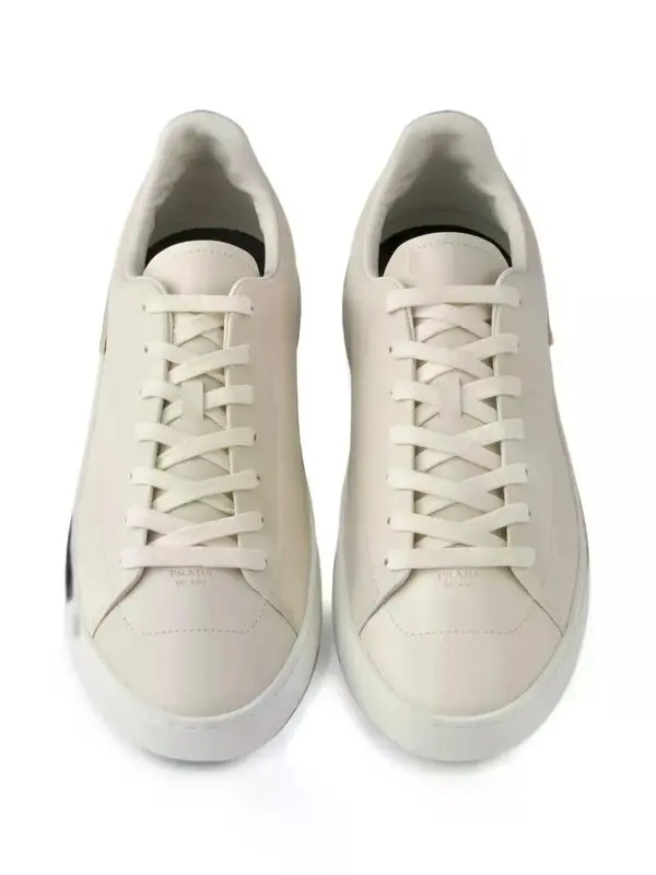 Prada Court Leather Sneakers