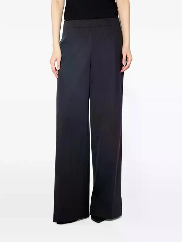 Liviana Conti Elasticated-waistband Wide-leg Trousers