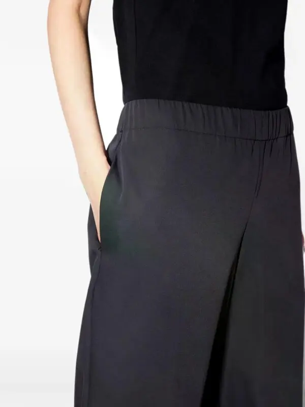 Liviana Conti Elasticated-waistband Wide-leg Trousers
