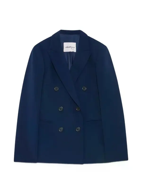 OTTOD'AME Double-breasted Peak-lapel Blazer