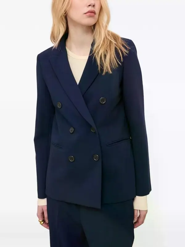 OTTOD'AME Double-breasted Peak-lapel Blazer
