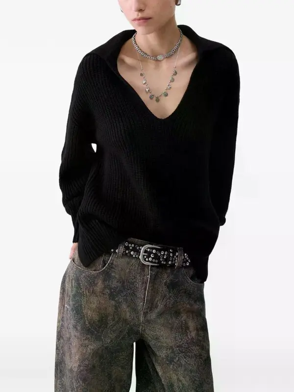 Liu Jo Wool-blend Sweater With Strings
