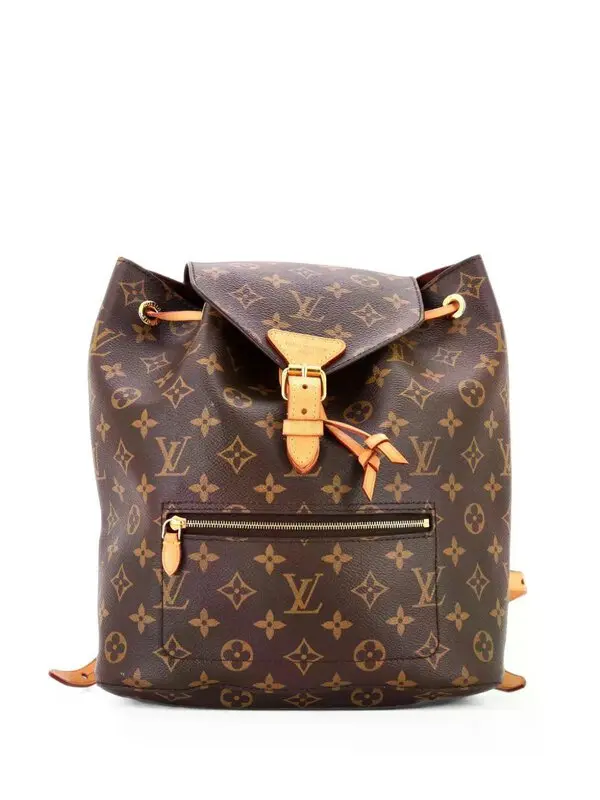 LOUIS VUITTON Montsouris Monogram Canvas Backpack