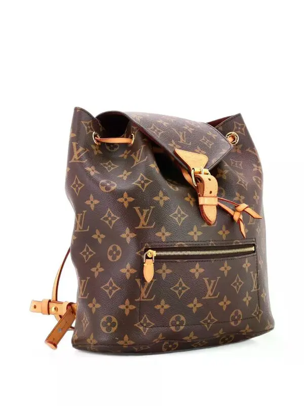 LOUIS VUITTON Montsouris Monogram Canvas Backpack