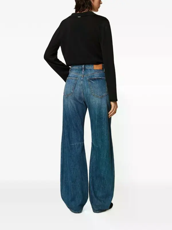 TWINSET Five-pocket Horseshoe Jeans