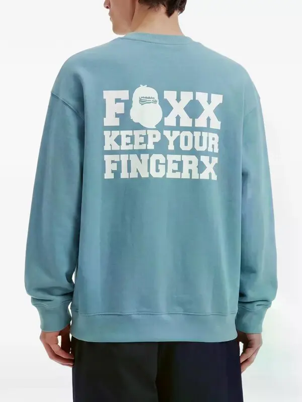FINGERCROXX Logo-print Sweater