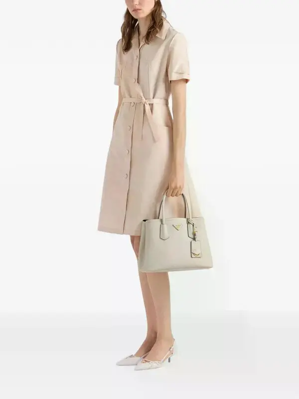 Prada Double Medium Saffiano Leather Bag