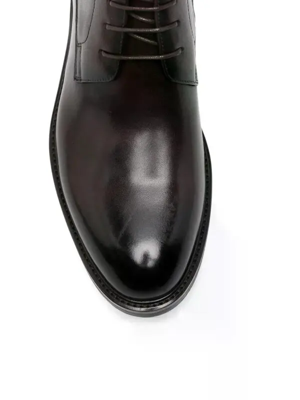 ALBERTO GOZZI Lace-up Leather Boots