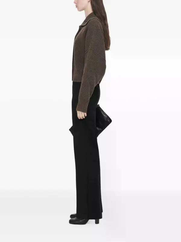 ALLSAINTS Caron Ribbed Button-front Cardigan