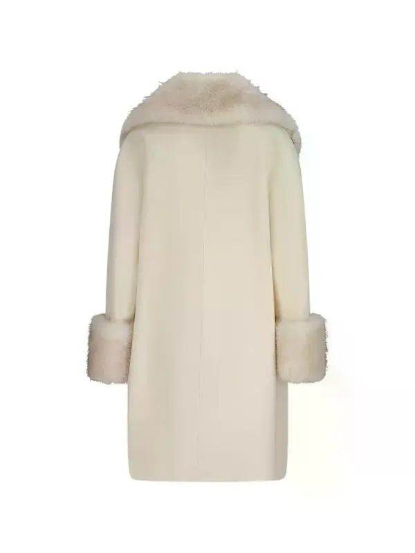 Herno Faux-fur Trim Coat
