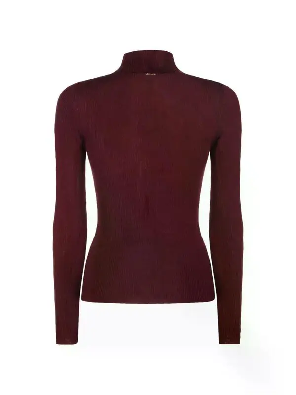 TWINSET Ribbed-knit Roll-neck Sweater
