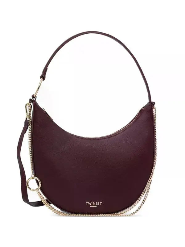 TWINSET Chain-embellished Shoulder Bag - Red