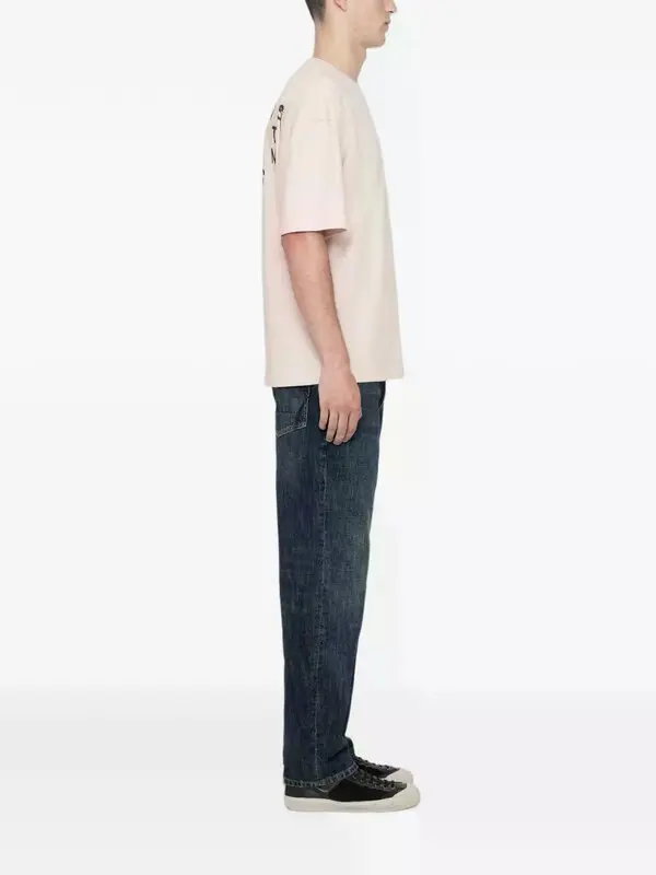 ALLSAINTS Shadow Logo-print Fadeout-wash T-shirt