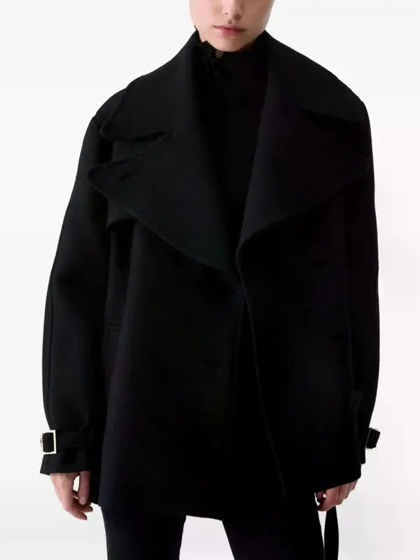 Liu Jo Wool Coat With Belt