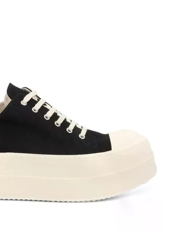 Rick Owens Mega Bumper Canvas Platform Sneakers